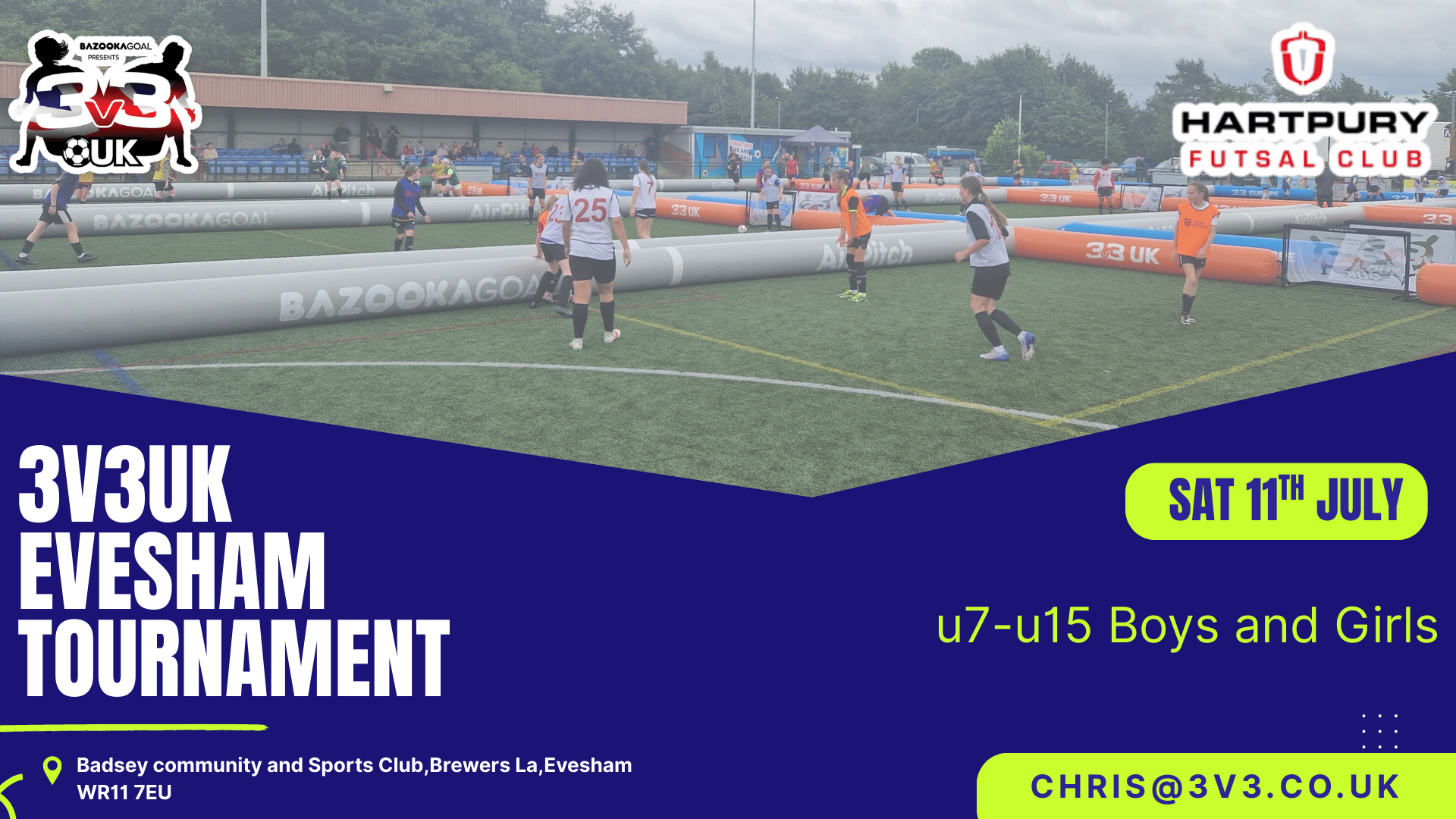 3v3 UK Football Tournaments