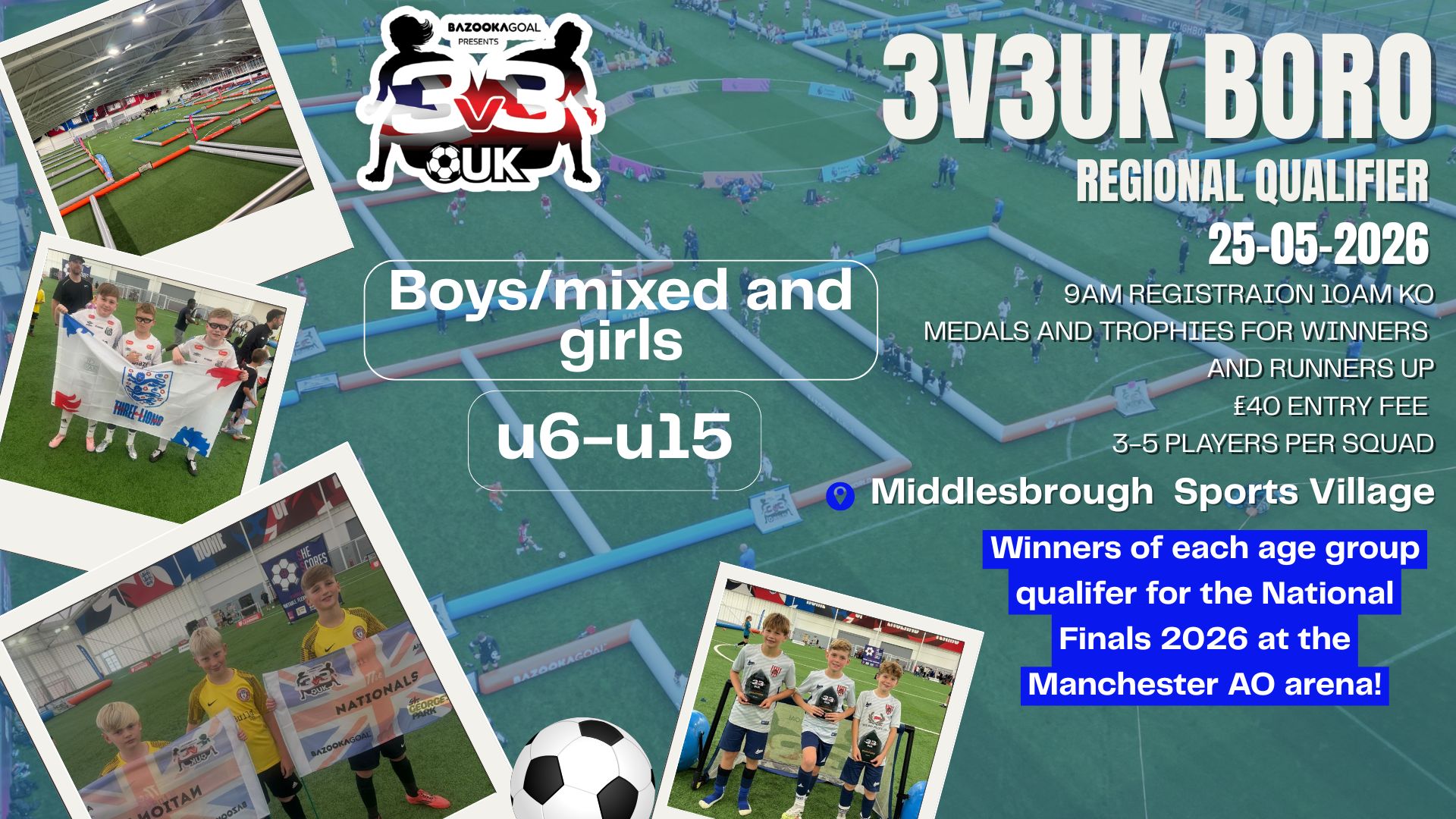 3v3 UK Football Tournaments